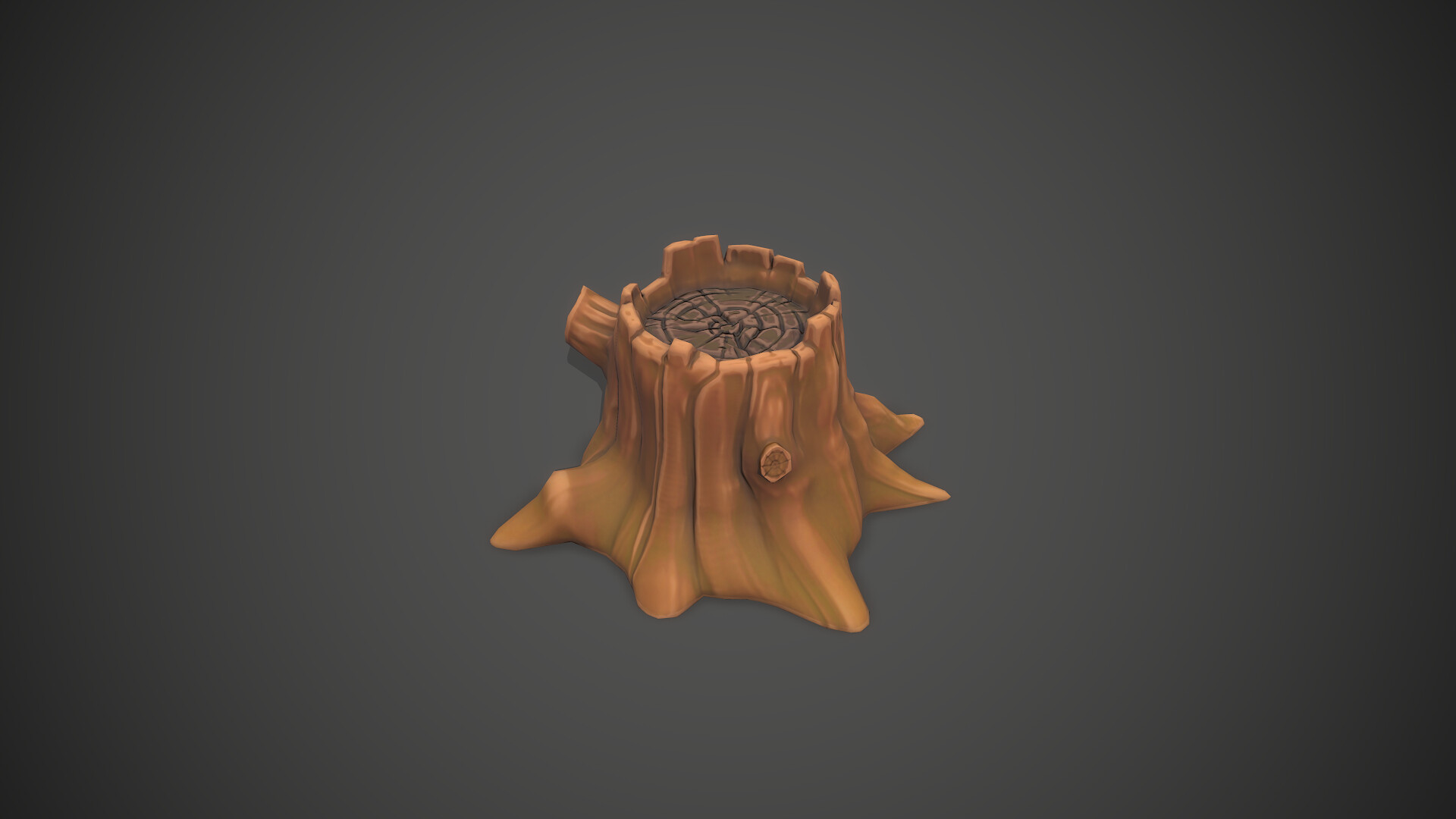 ArtStation - Stylized Stump