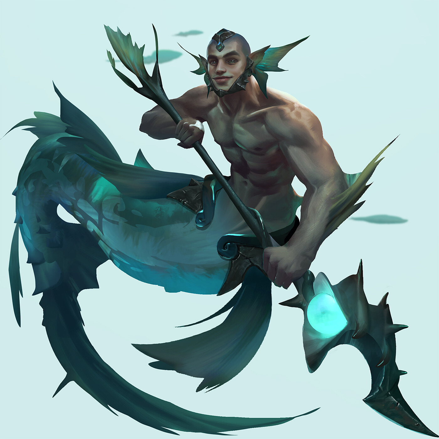 Edgar Cardona - Muscle Merman