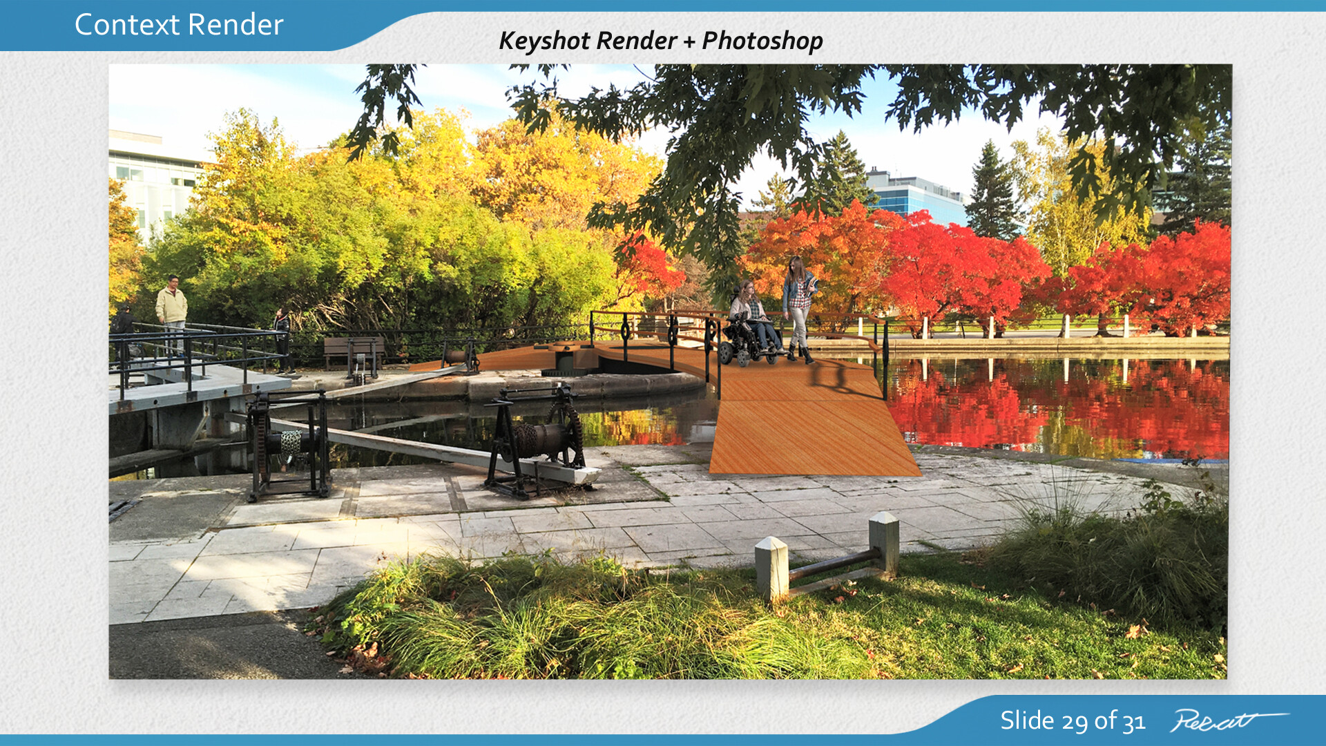 ArtStation - Context render - Canal crossing project