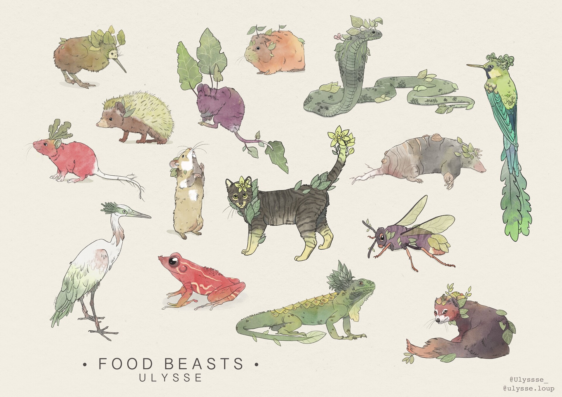 ArtStation - FOOD BEASTS