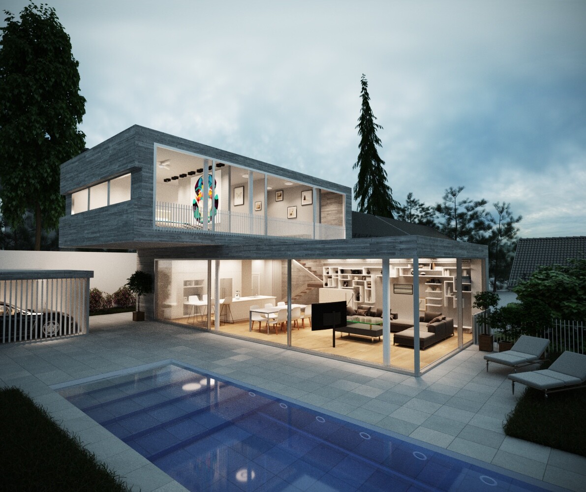 ArtStation - House - Architectural Visualization