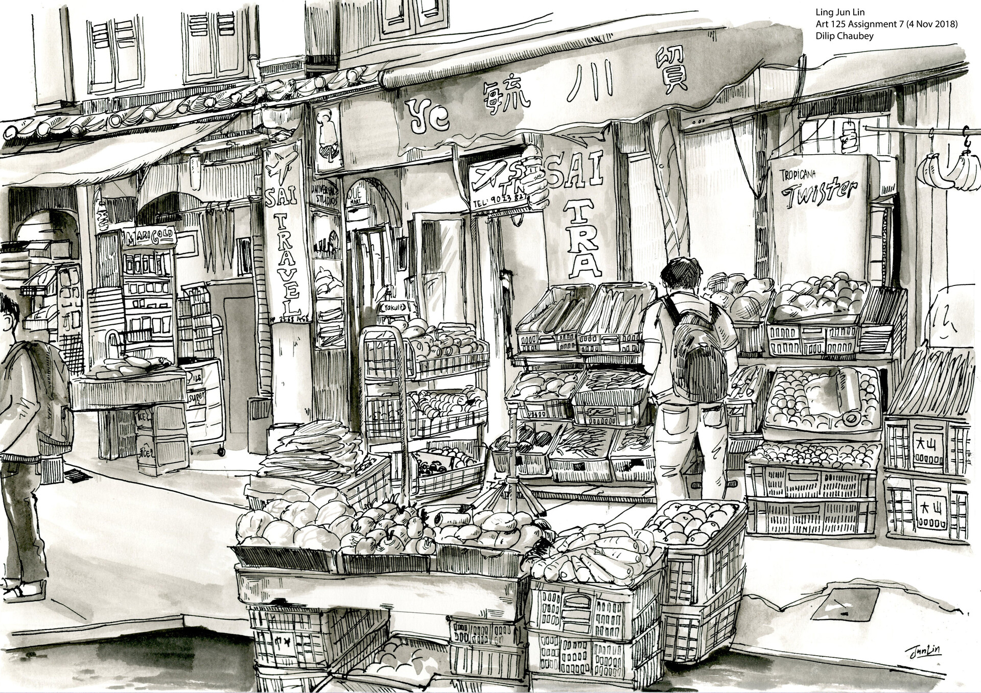 ArtStation - Indian Ink works