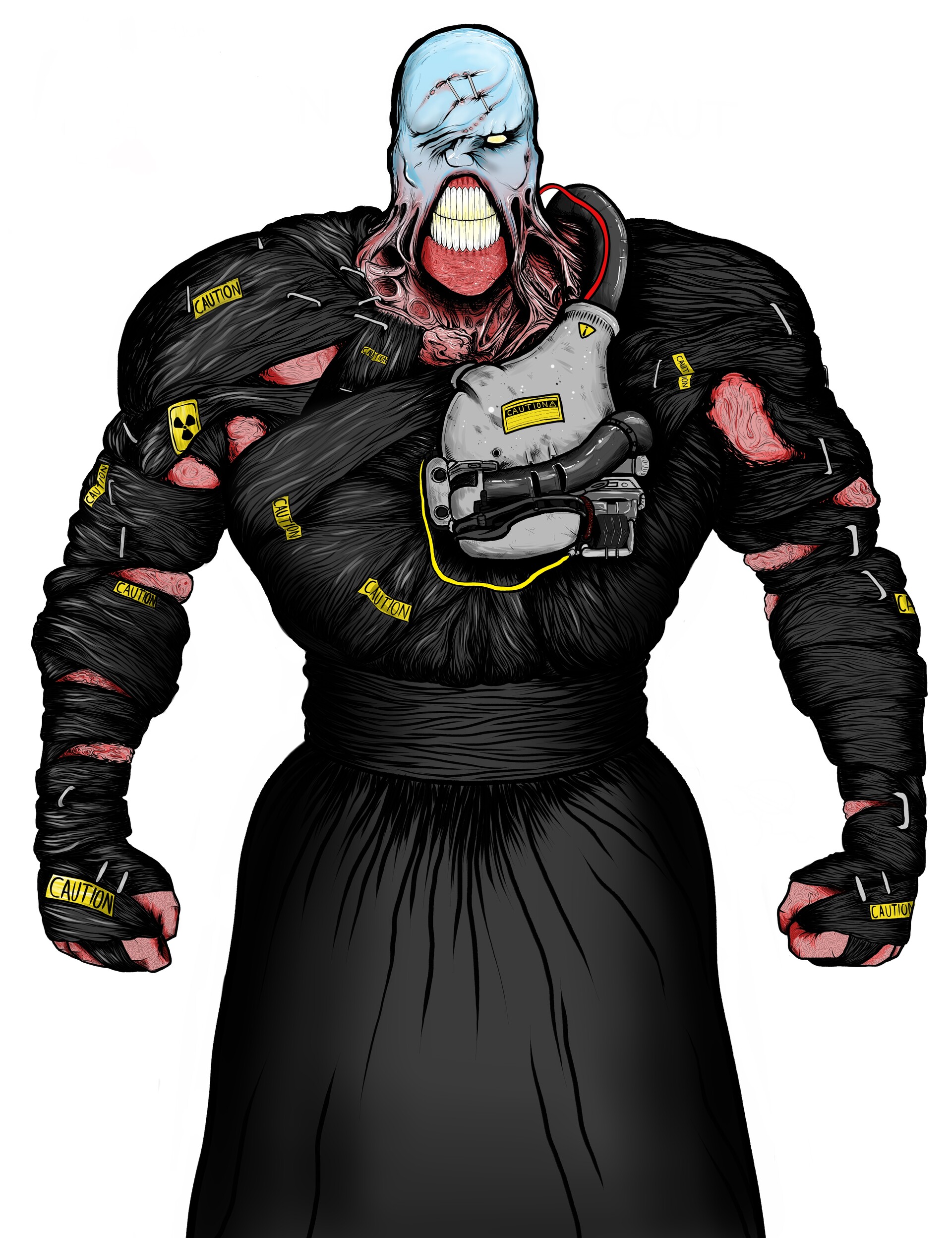 Resident Evil Nemesis Drawing