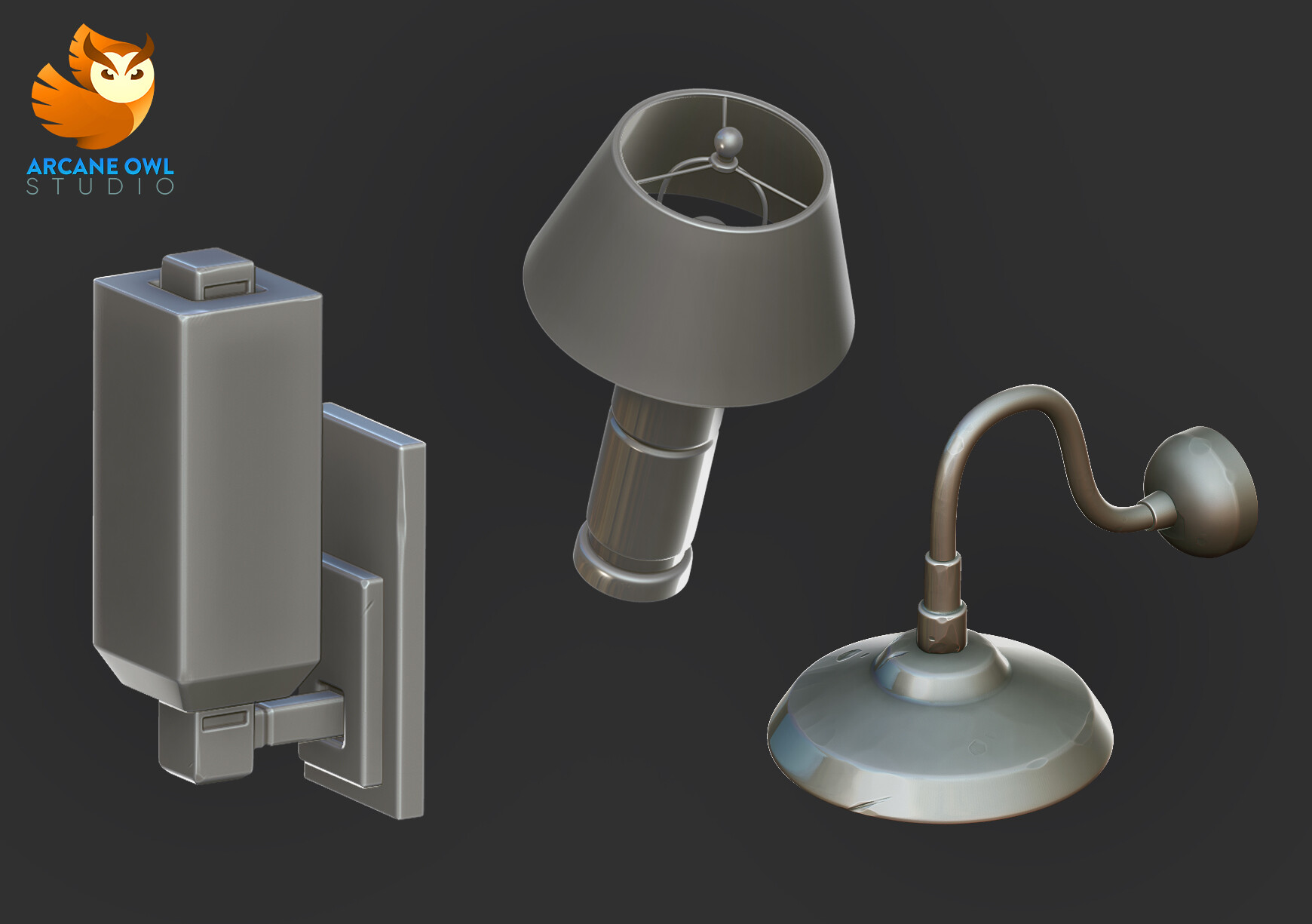 Arcane Owl Studio - Overwatch FanArt Props - Lights