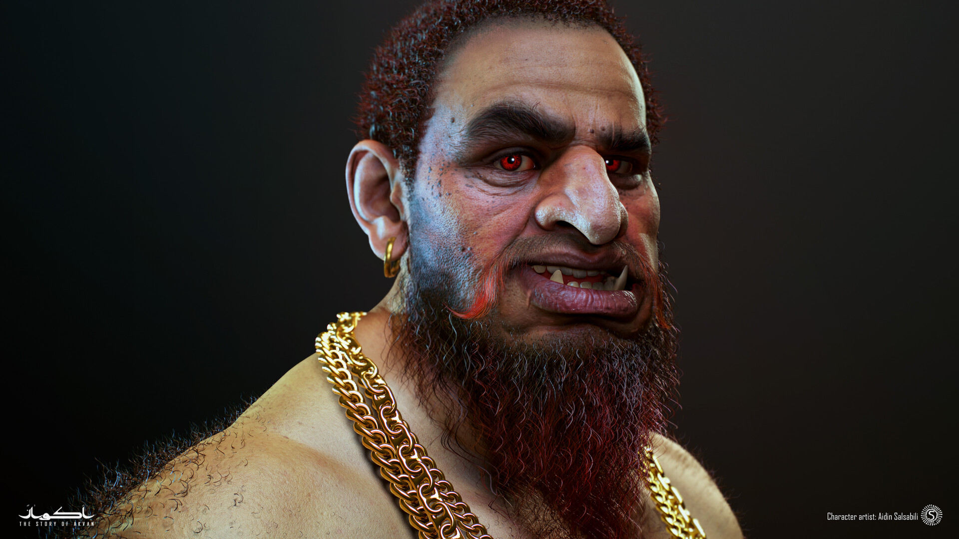 Aidin Salsabili - Akoman / The Story of AKVAN / Game Character