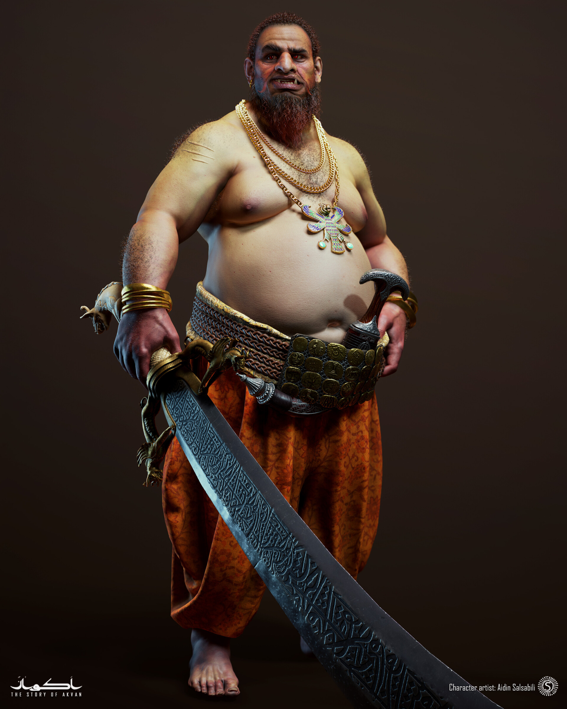 Aidin Salsabili - Akoman / The Story of AKVAN / Game Character