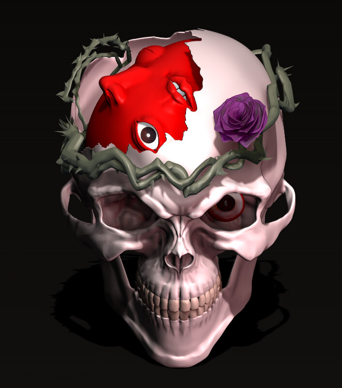ArtStation - Berserk_Skull Behelit