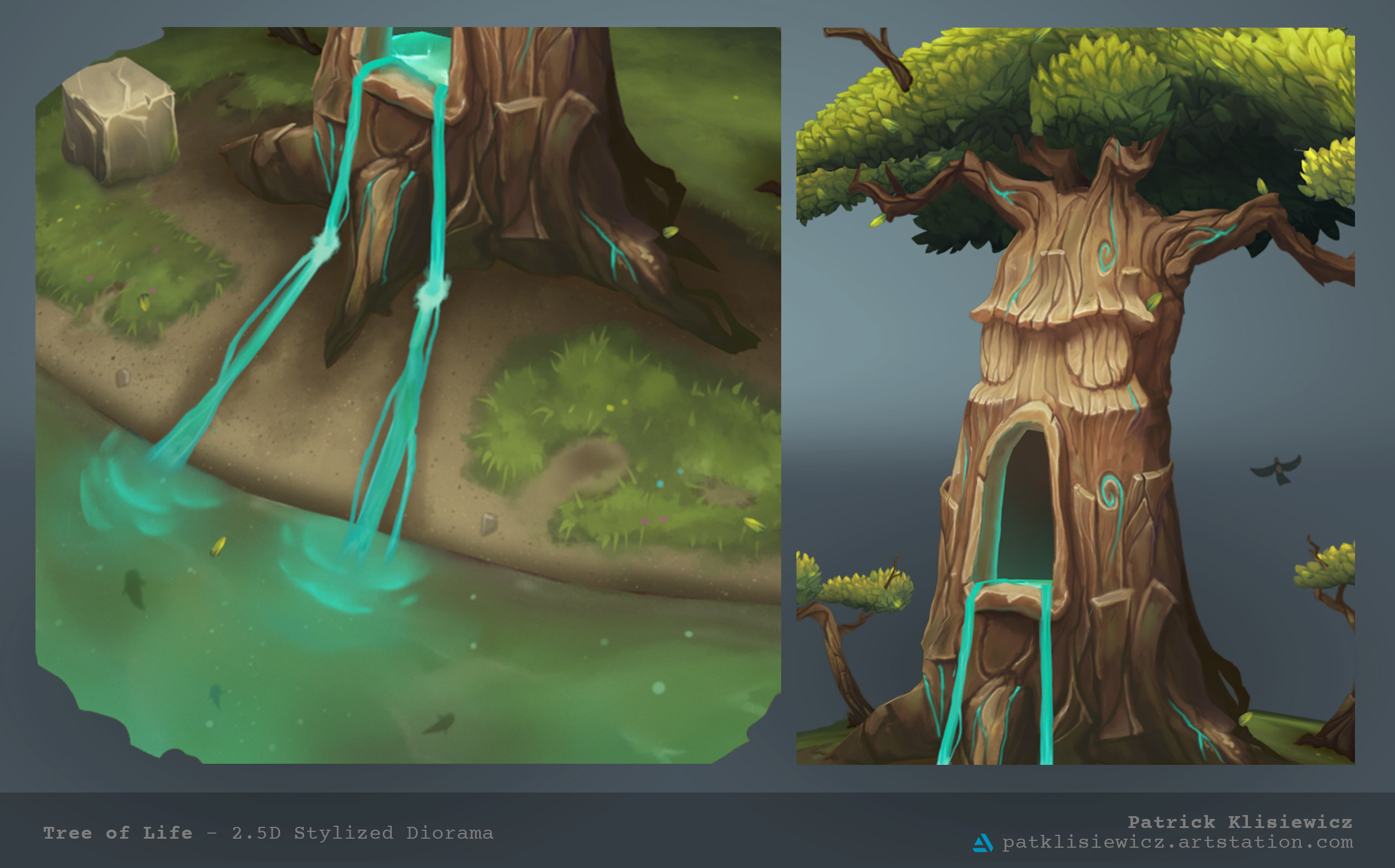 Pat Klisiewicz - Tree of Life - 2.5D Diorama