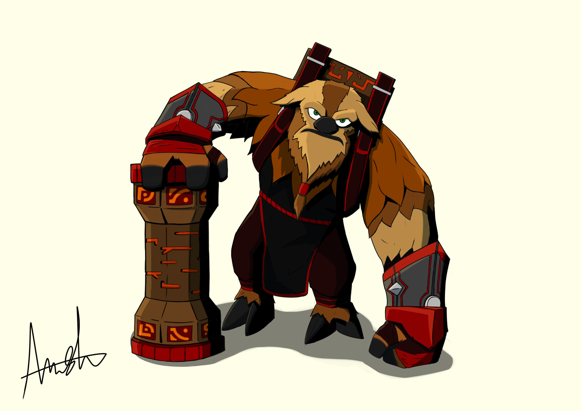 Dota 2 Earthshaker Chibi