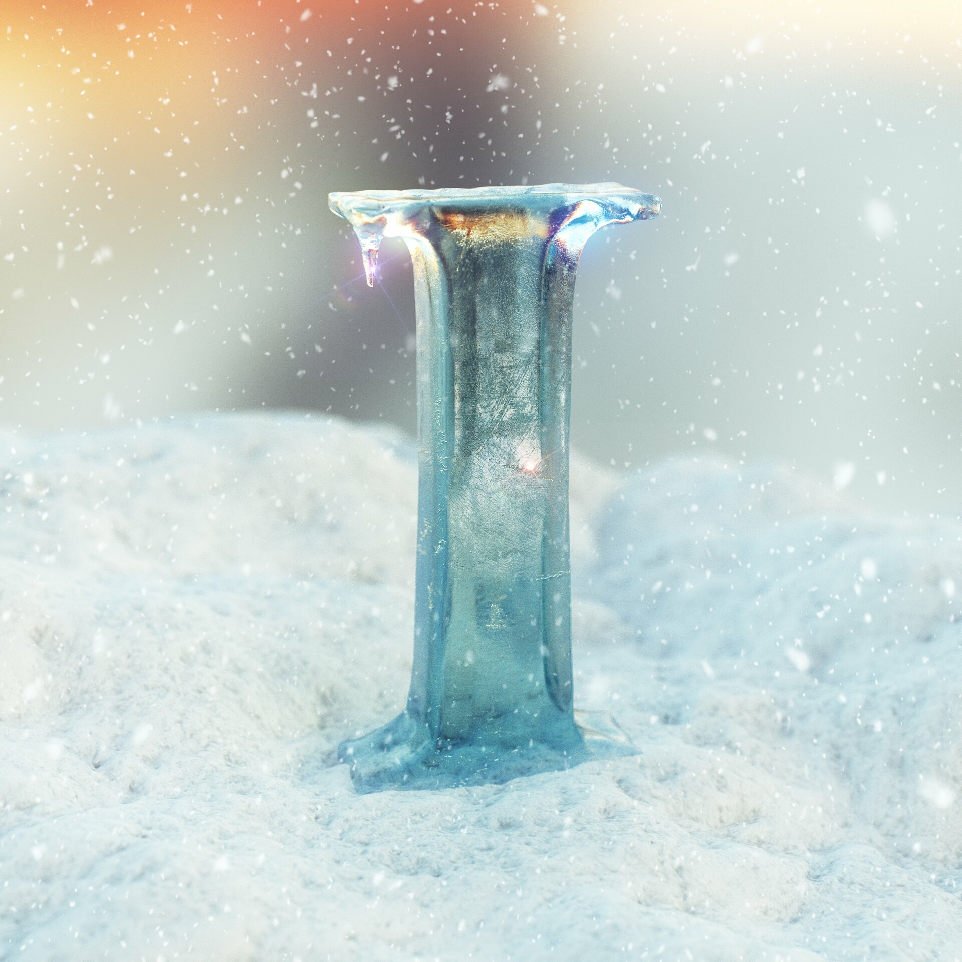 ArtStation - A-Z - Letter I, Ice