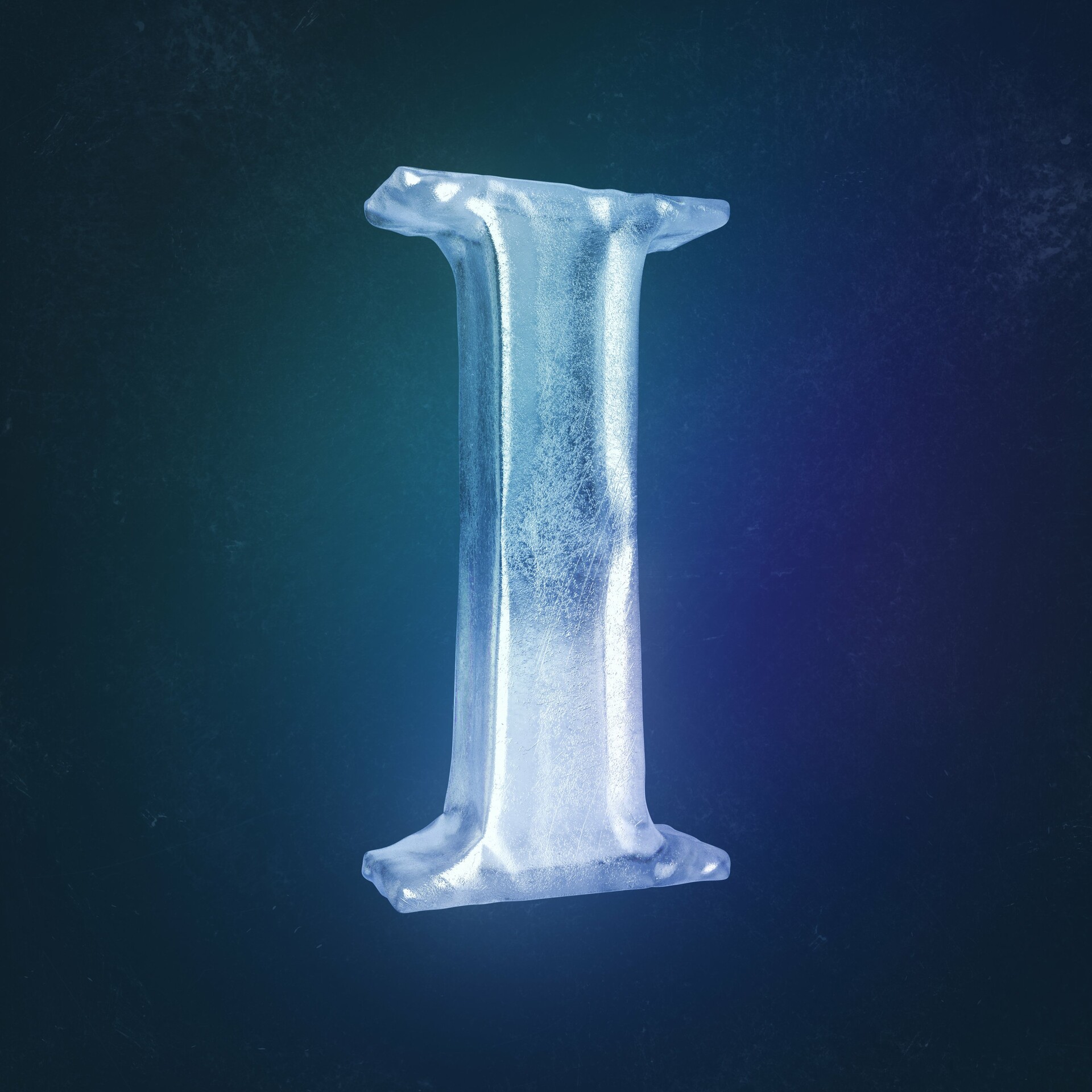 Letter A Ice