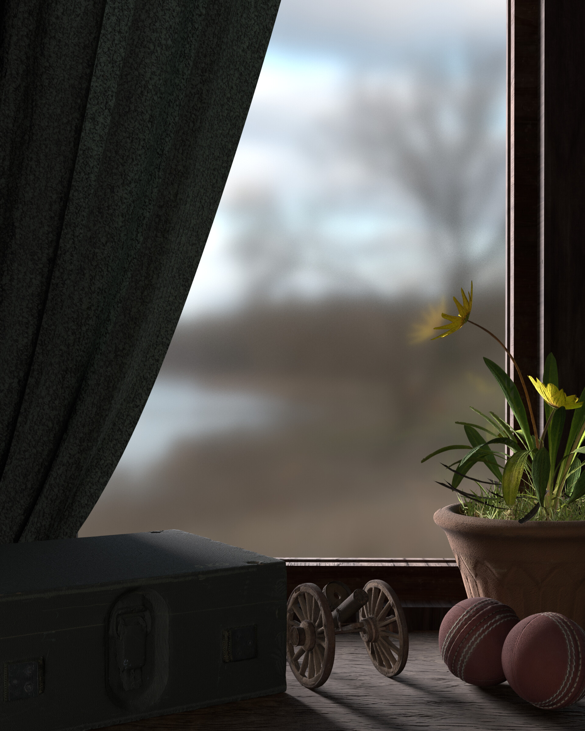 ArtStation - Locked Inside