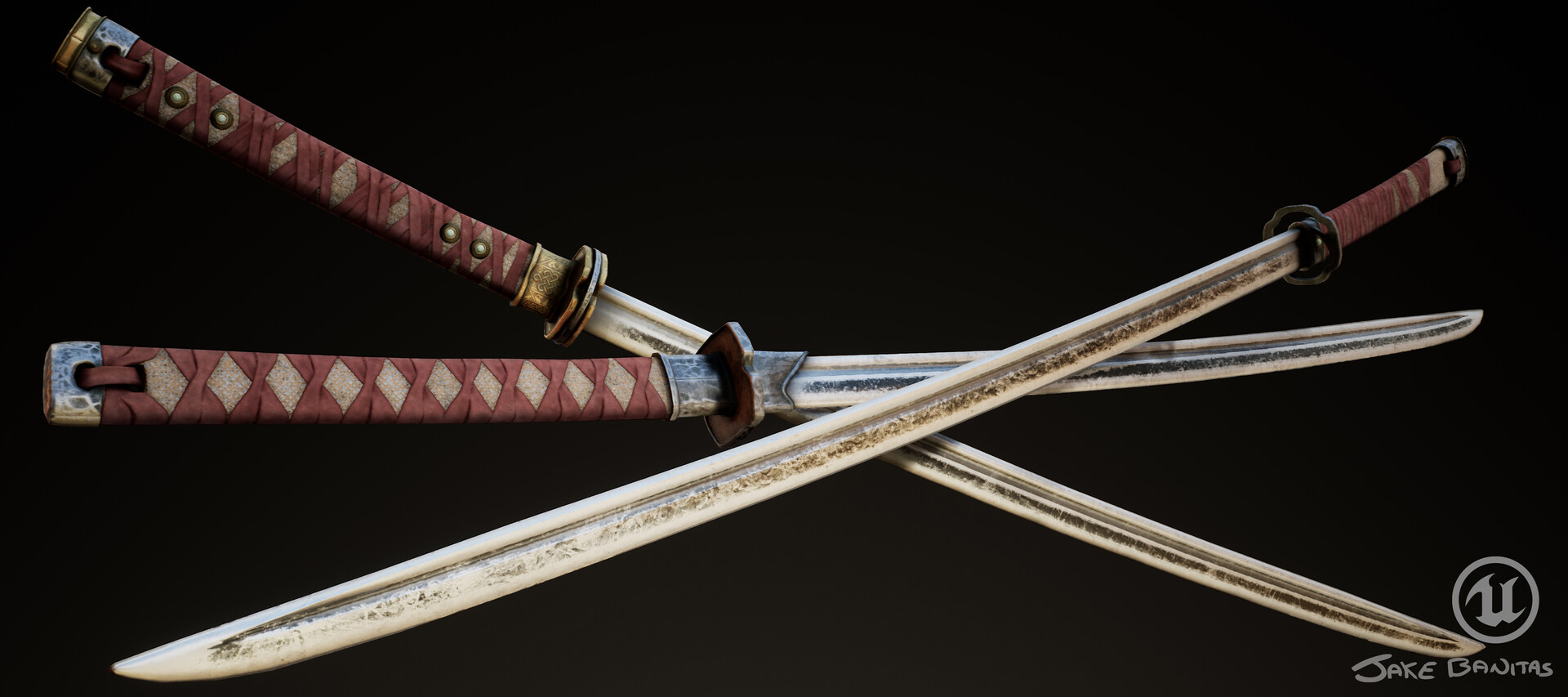 ArtStation - Mountain Temple Weapons