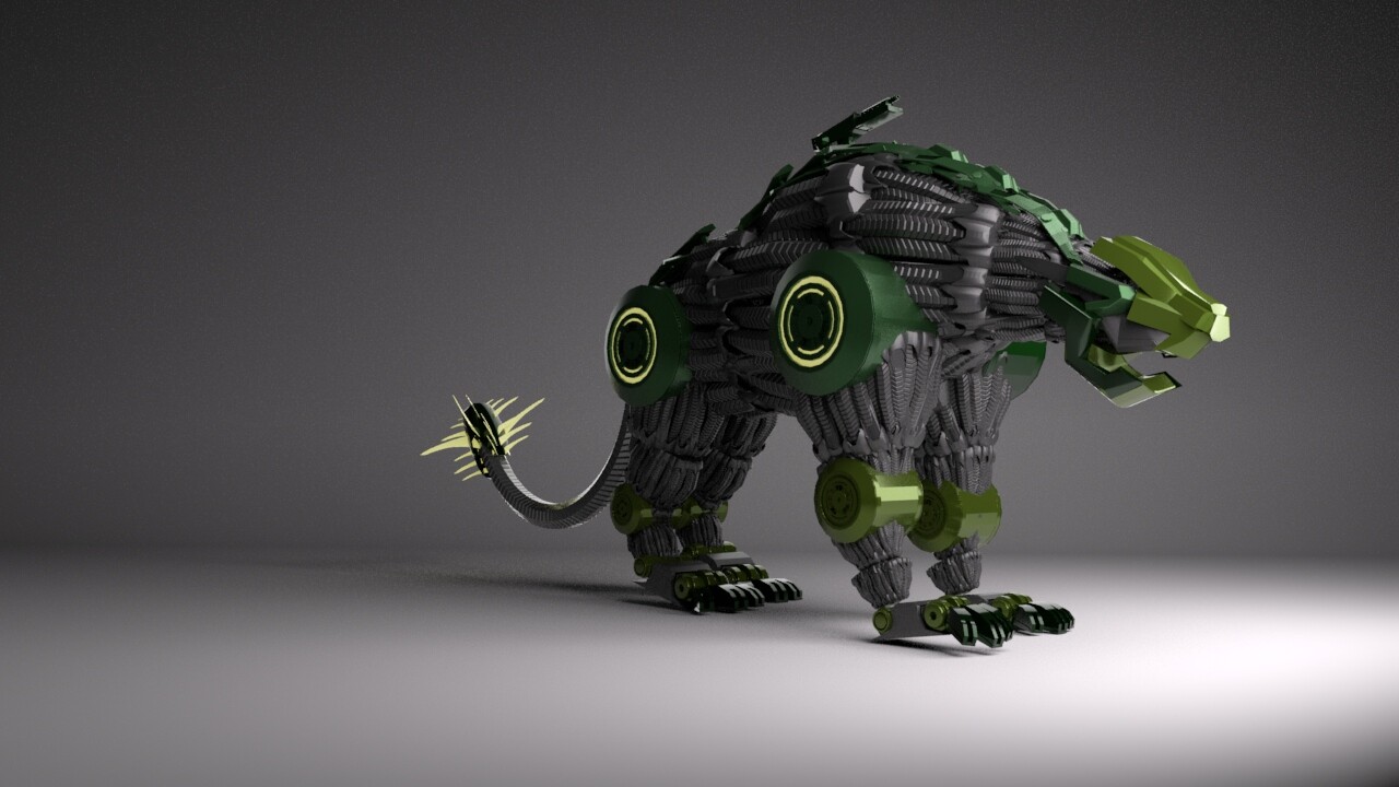 sieow won jun - mecha tiger