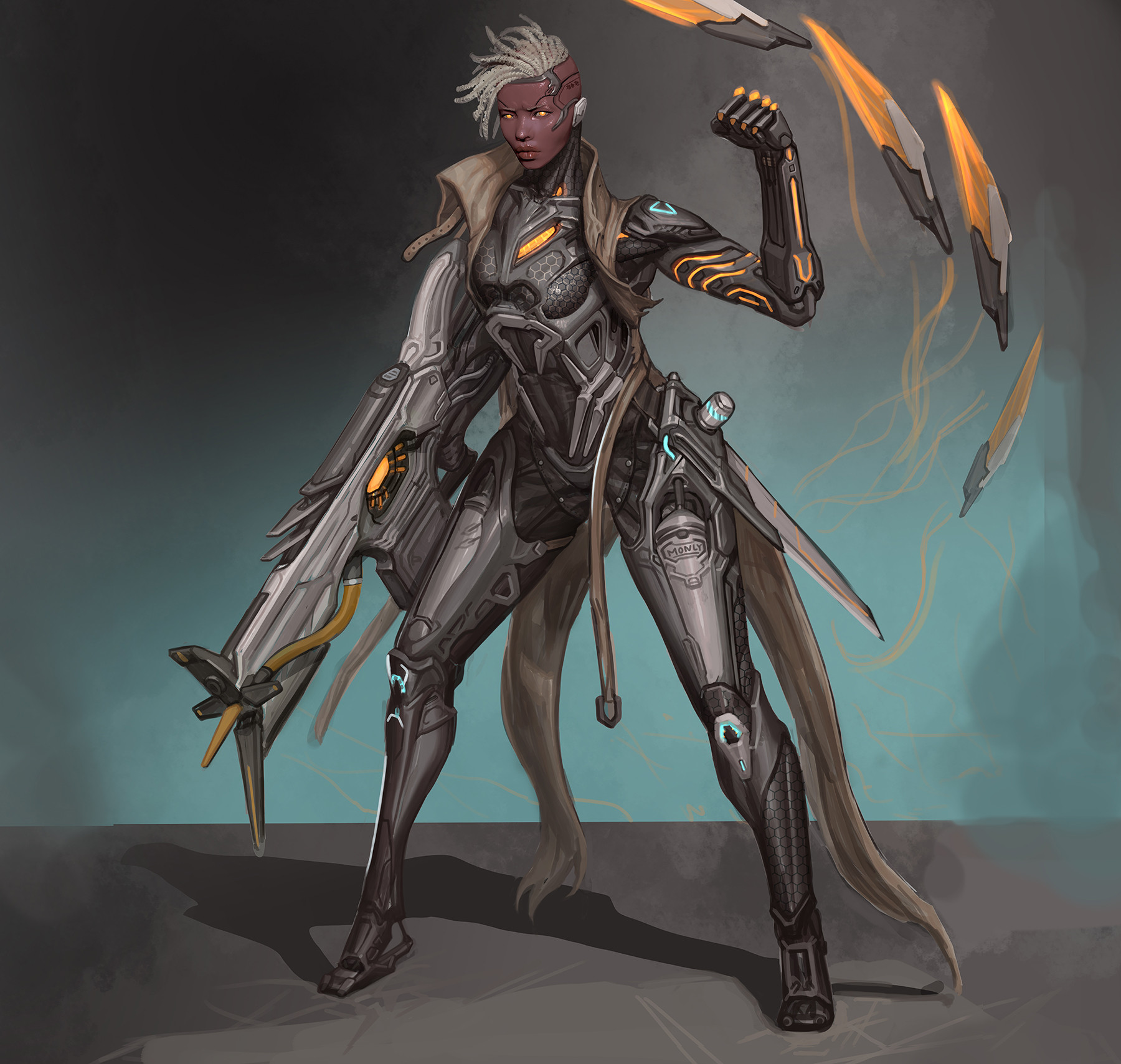 Kynaios and Tiro of Meletis by Willian Murai : EbonyImagination