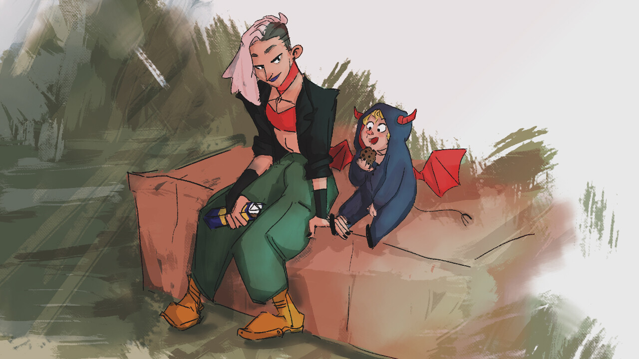 ArtStation - character design challenge - 09/2017 - punk theme