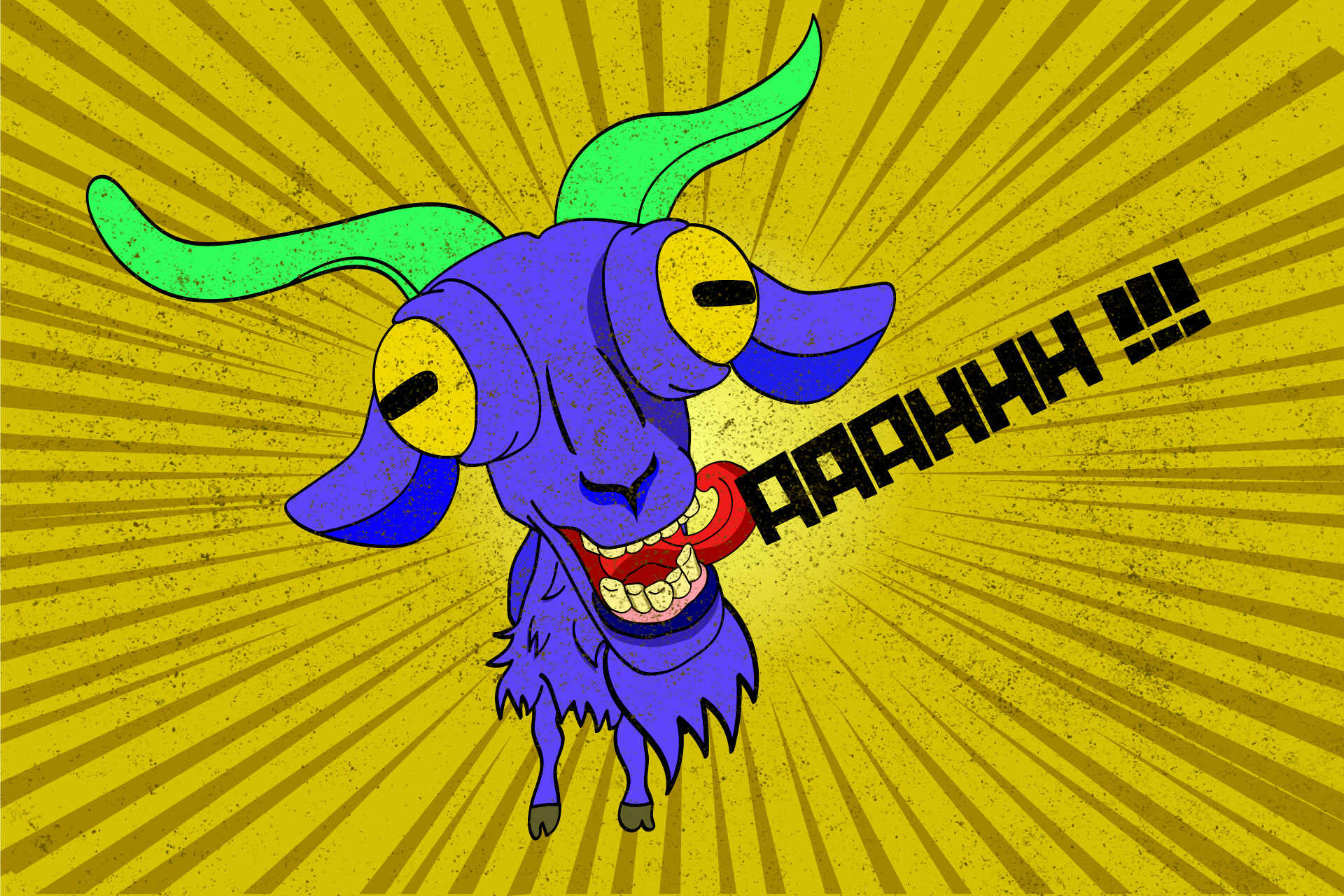 ArtStation - Crazy Goat!