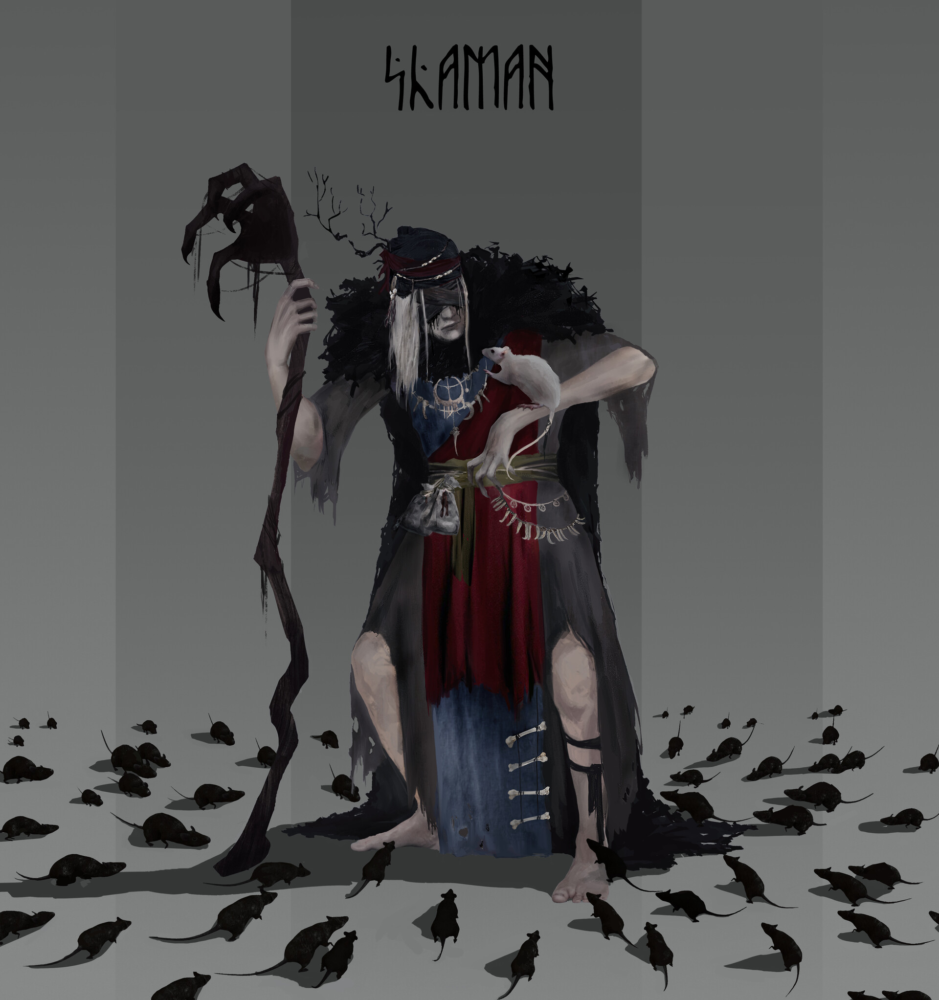 ArtStation - SHAMAN - character concept art practice