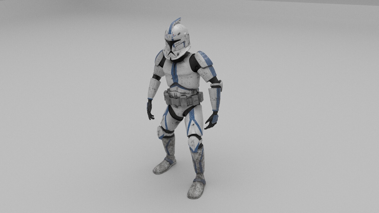 Kyle Mandla - Star Wars Clone Trooper 3D Model