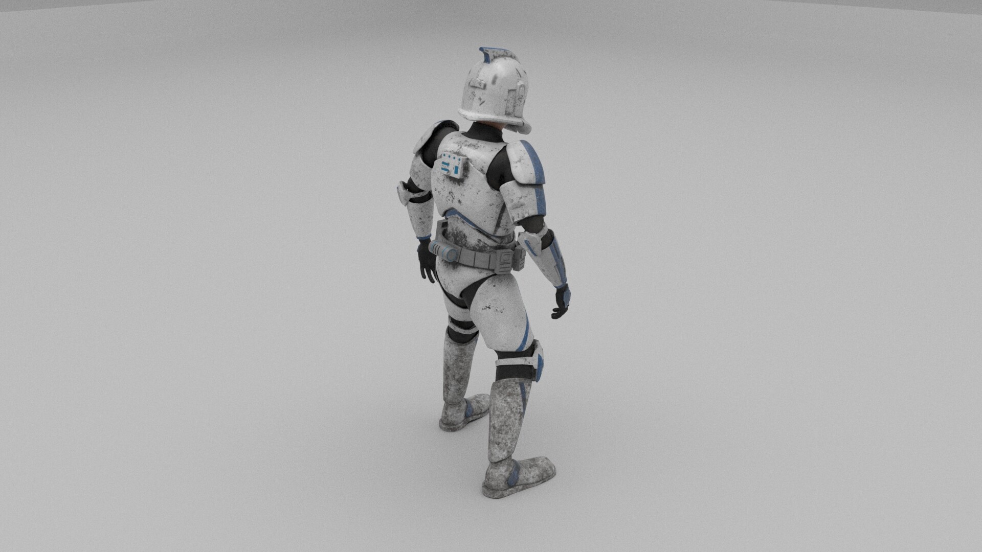 Kyle Mandla - Star Wars Clone Trooper 3D Model