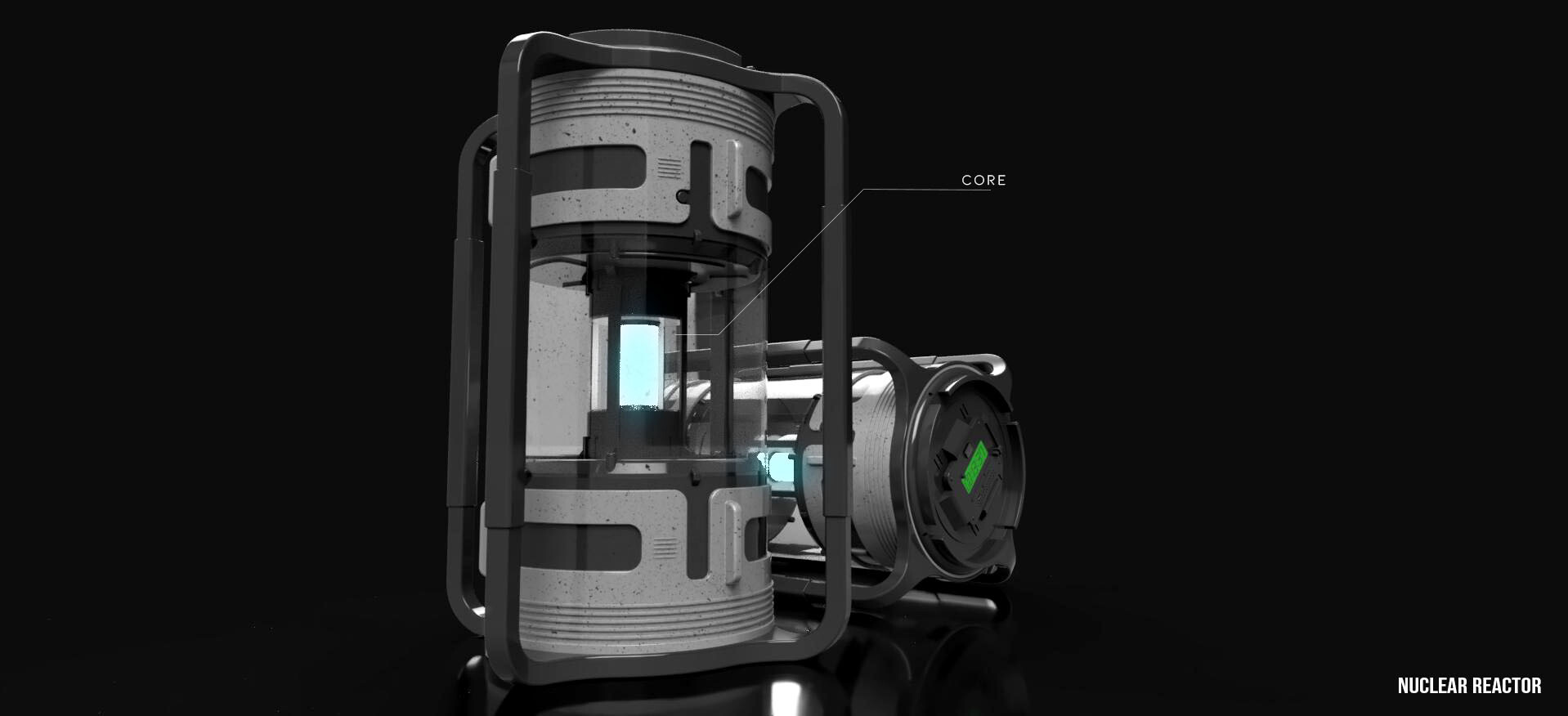 ArtStation - Nuclear Reactor Concept