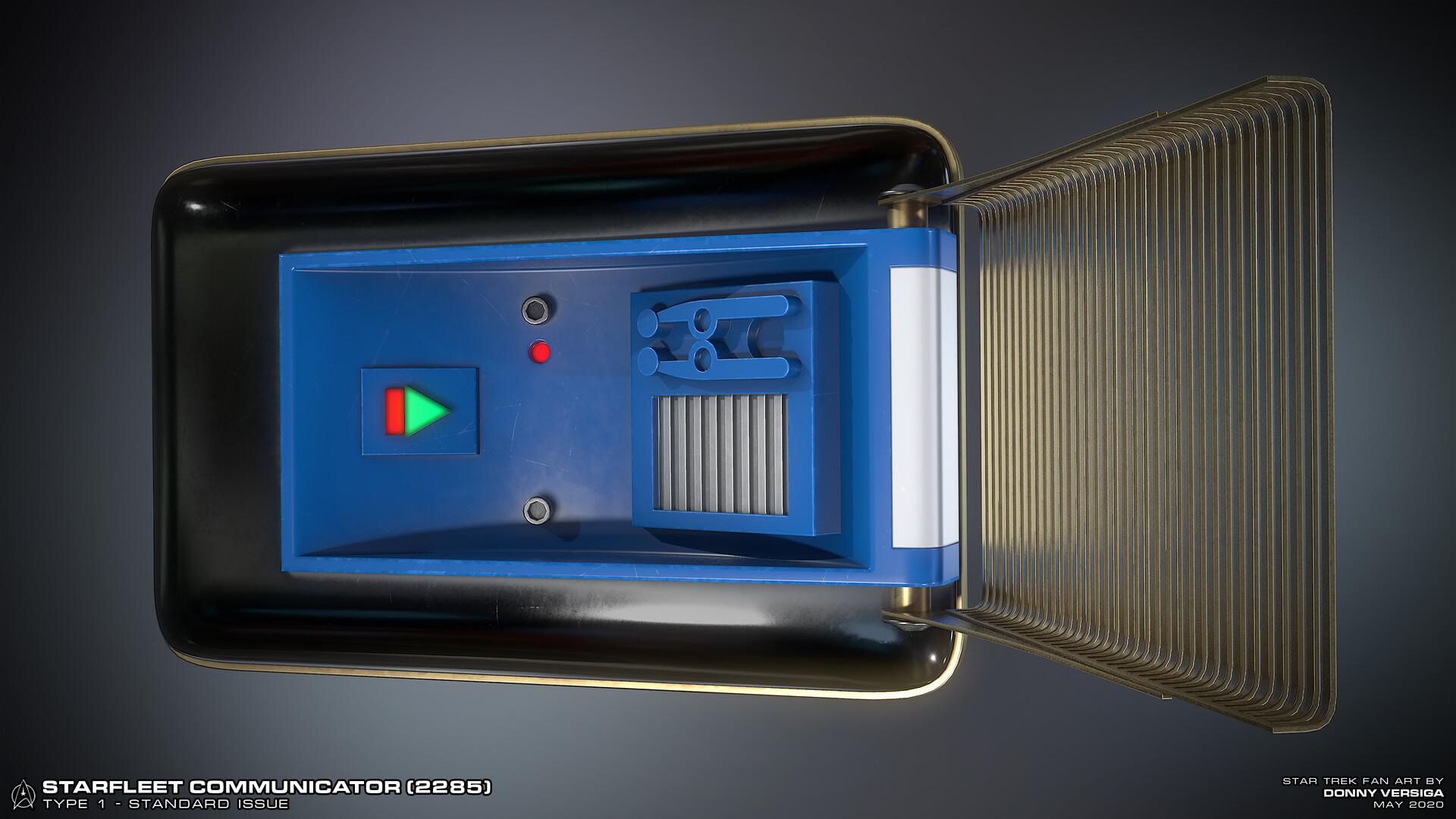 Donny Versiga - Starfleet Communicator - Star Trek III: The Search For ...