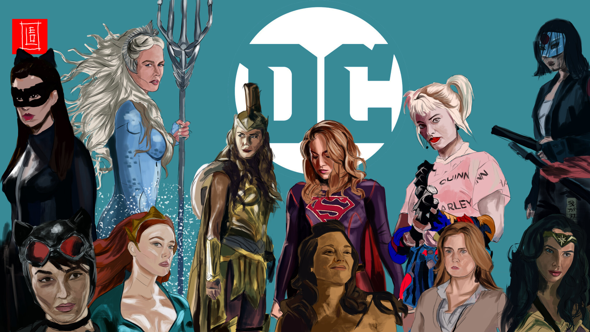 ArtStation - DC QUEENS