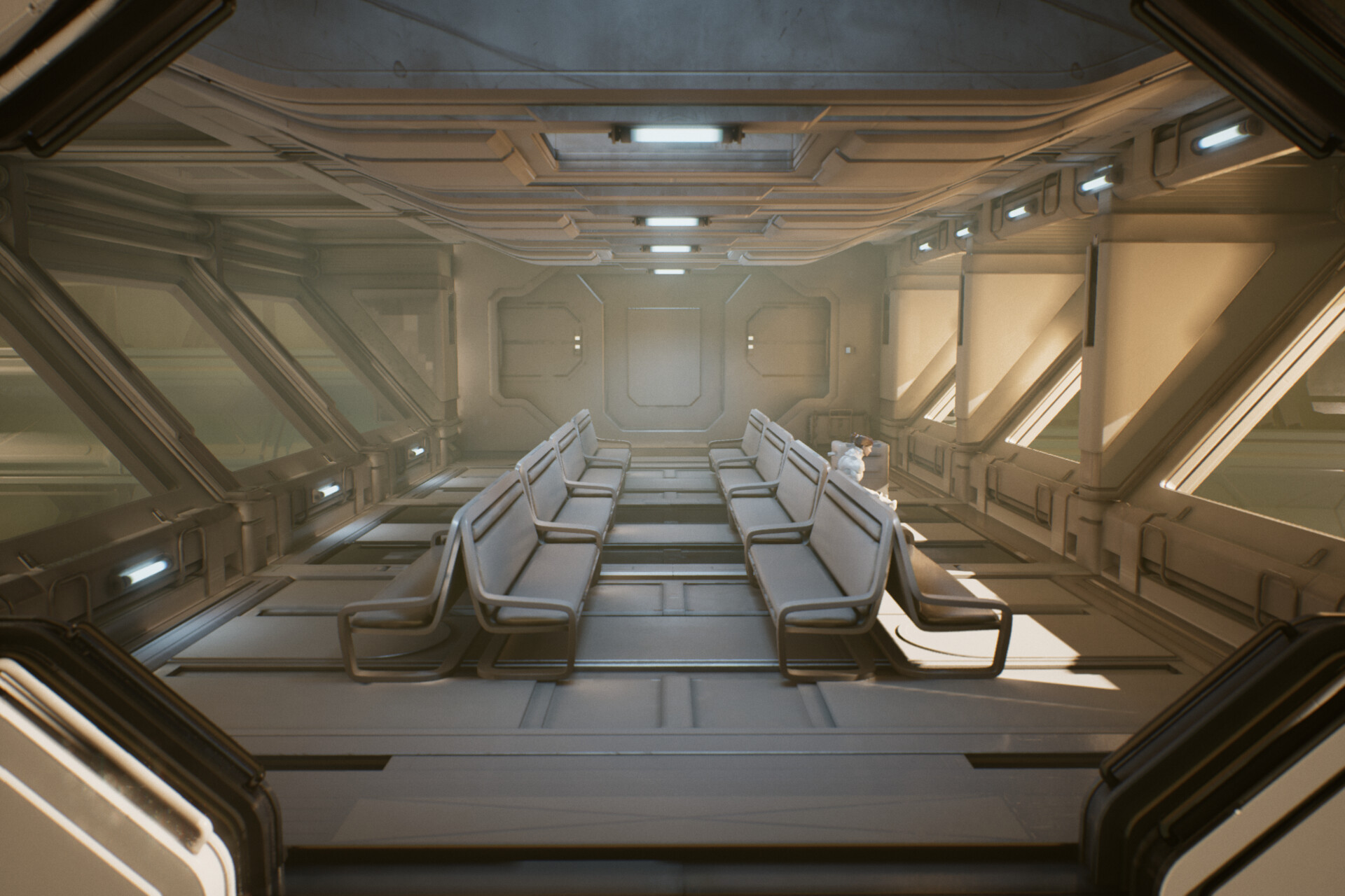 Amit Patpatia - Lighting Artist - The Lone Traveler - Lighting Experiment