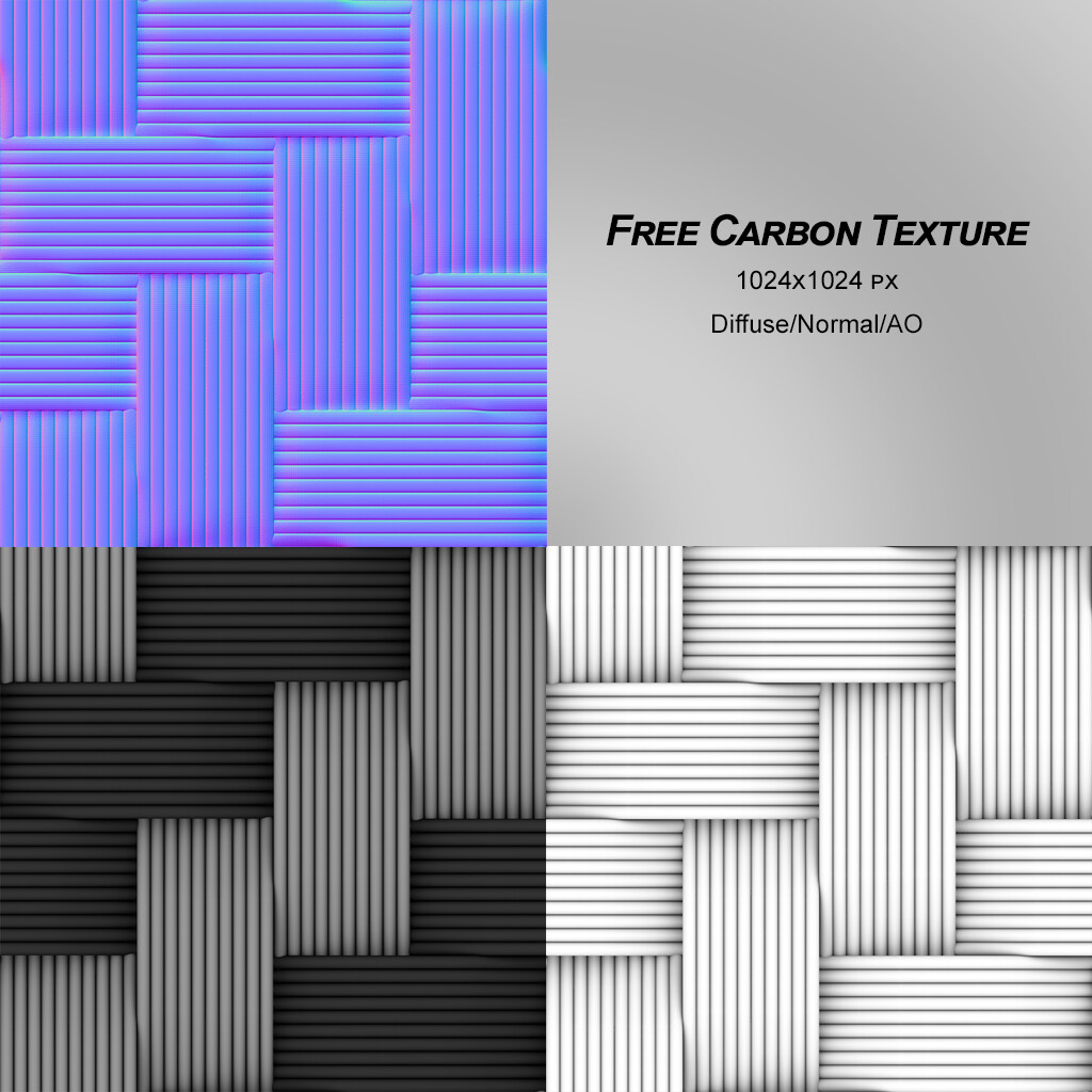 ArtStation - Carbon Texture