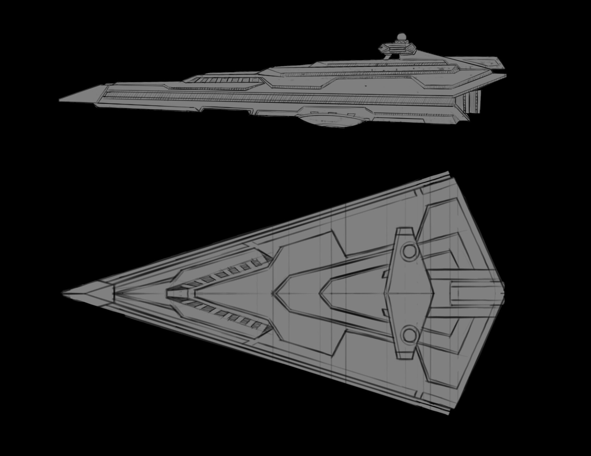 Corvin Stichert - Star Wars Ship Design