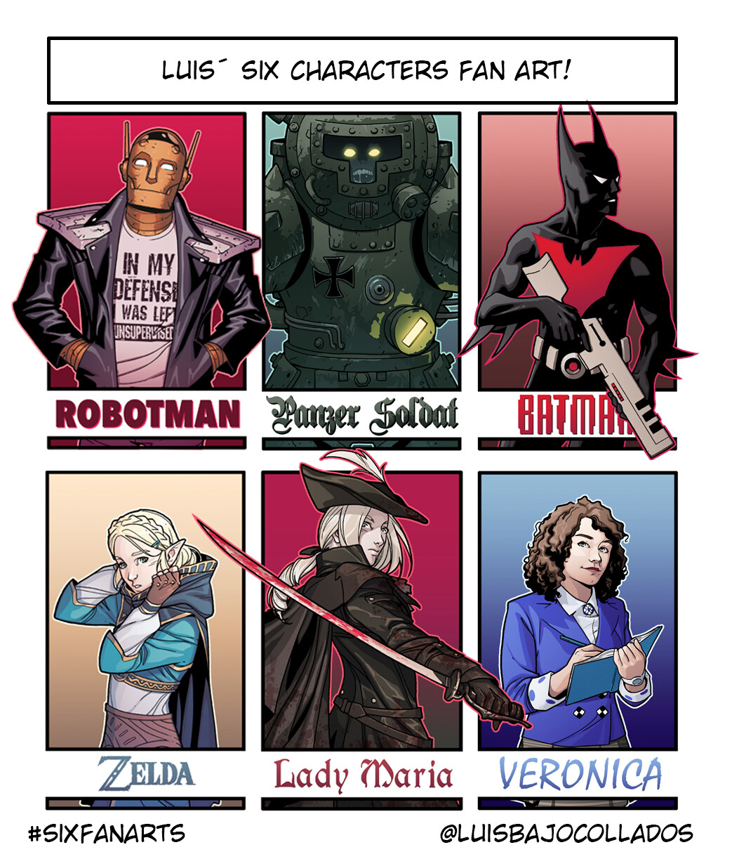 ArtStation - SIX FANARTS