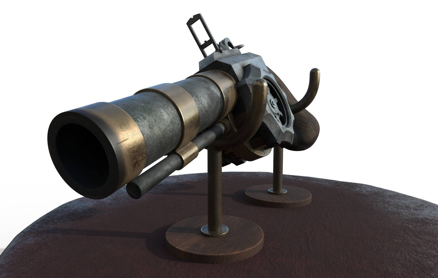 ArtStation - No Regrets Hand Cannon