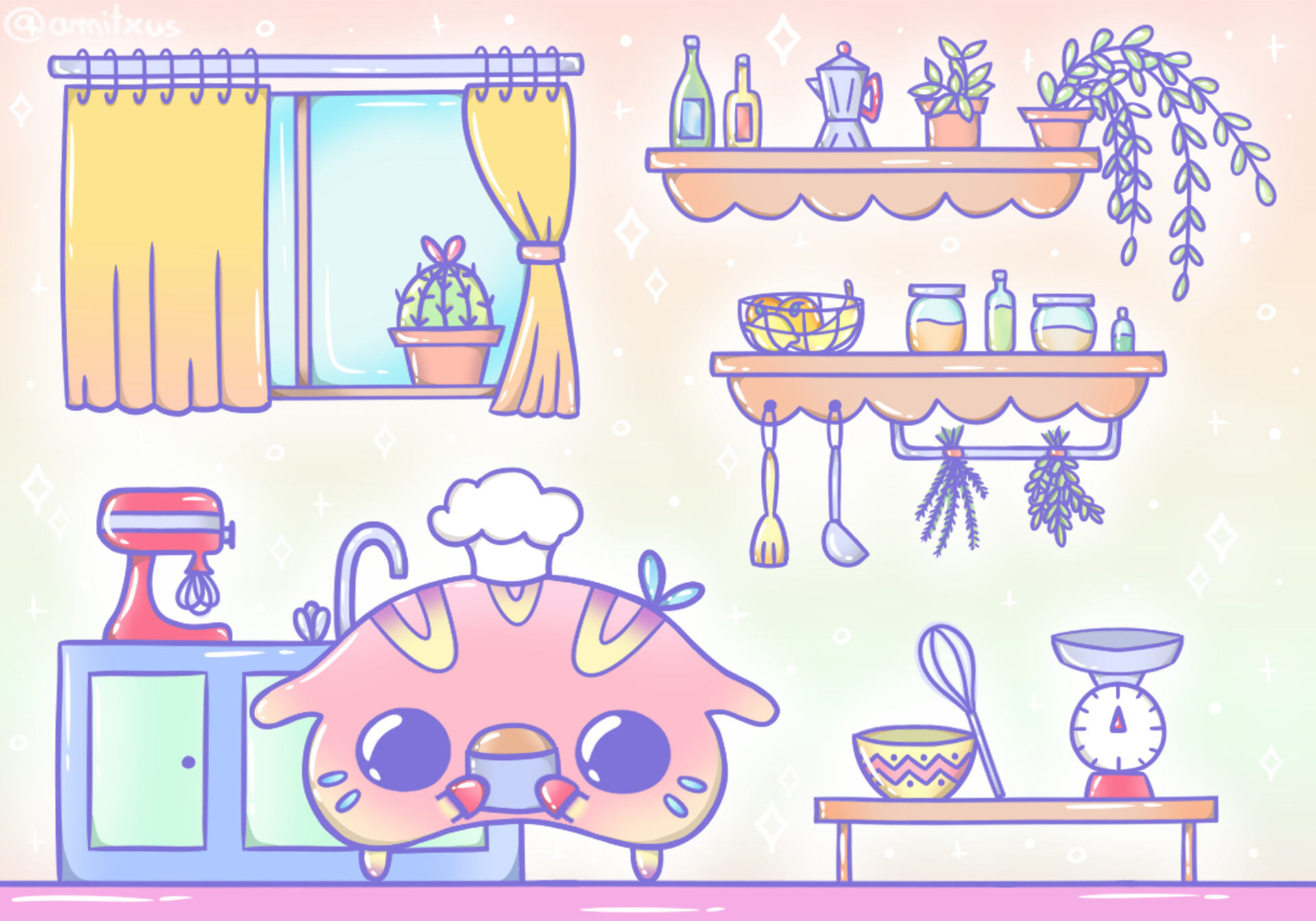 ArtStation - Miga cooking