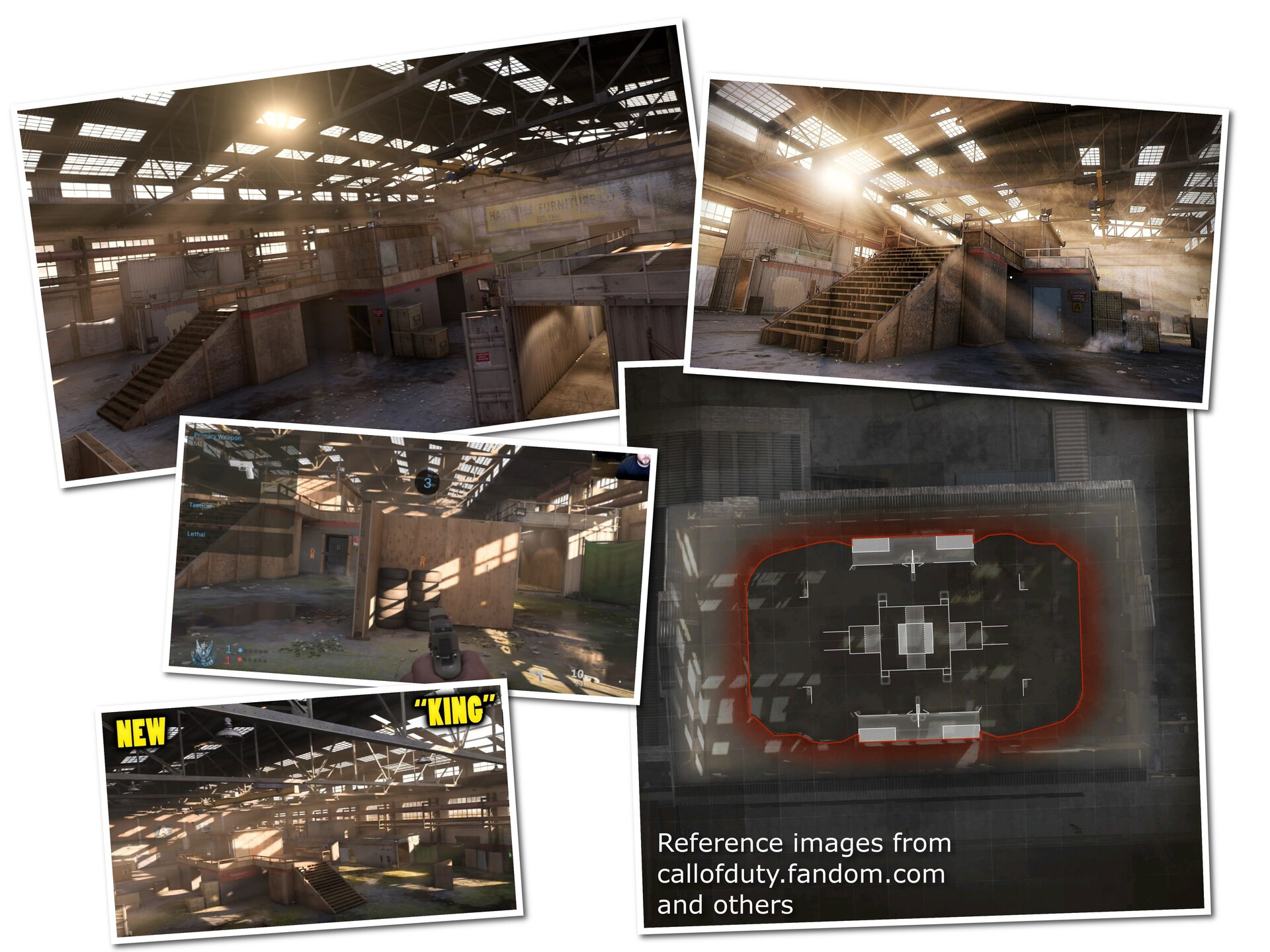 Amin Montazeri - Case Study 03: KING map (call of duty)