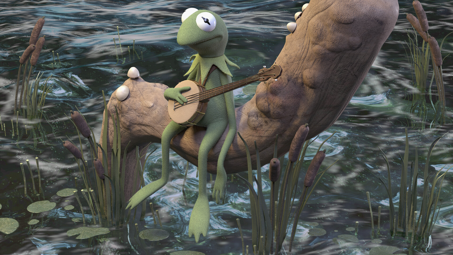 ArtStation - kermit the frog