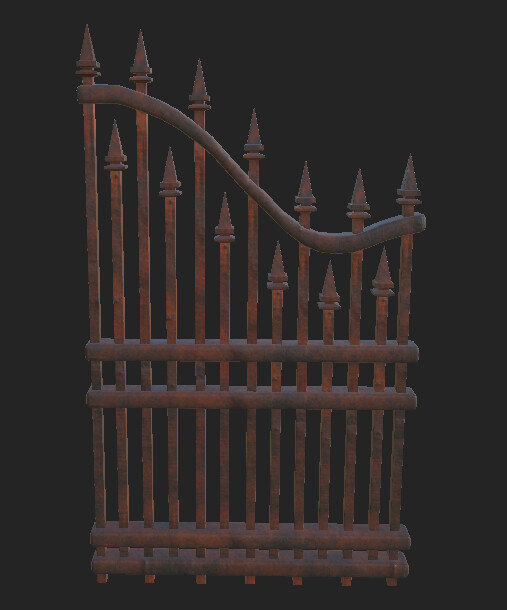 Calliope Pilkington - Cemetery environment (WIP)