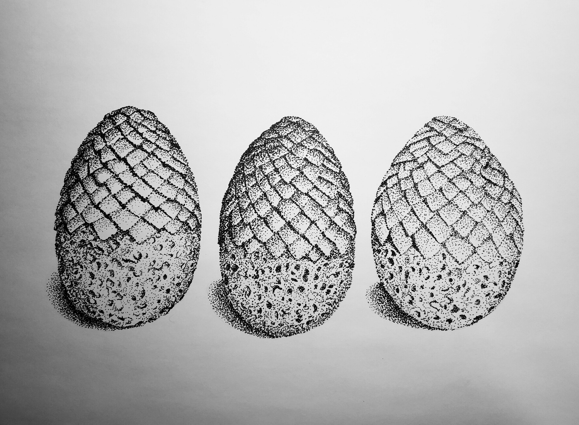 how to draw a dragon egg