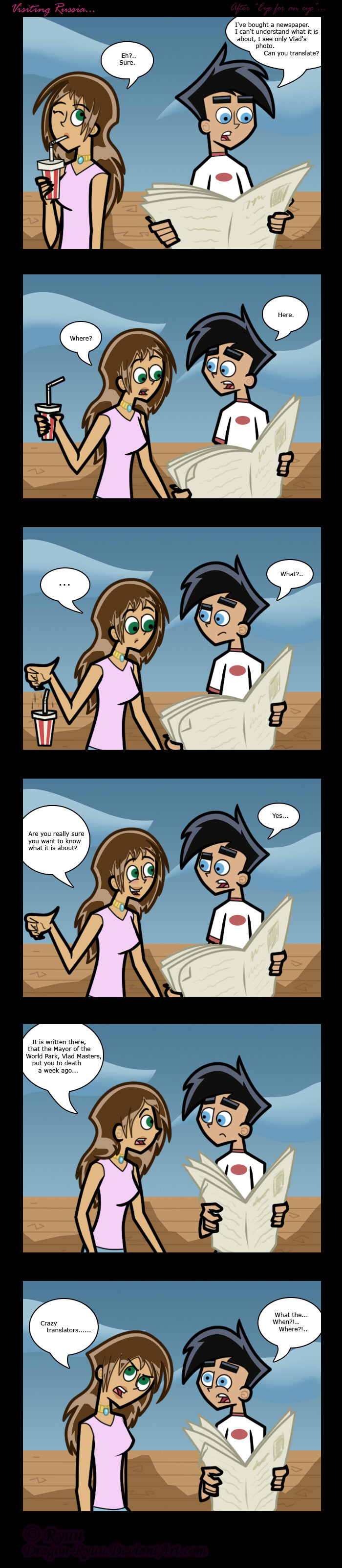 Danny Phantom Fan Art Comics