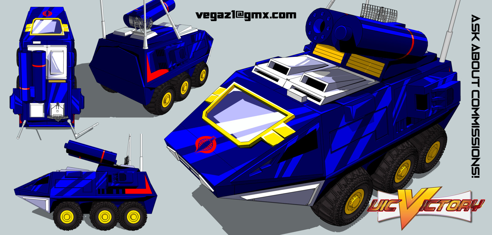 kax blastard - the VicVictory project