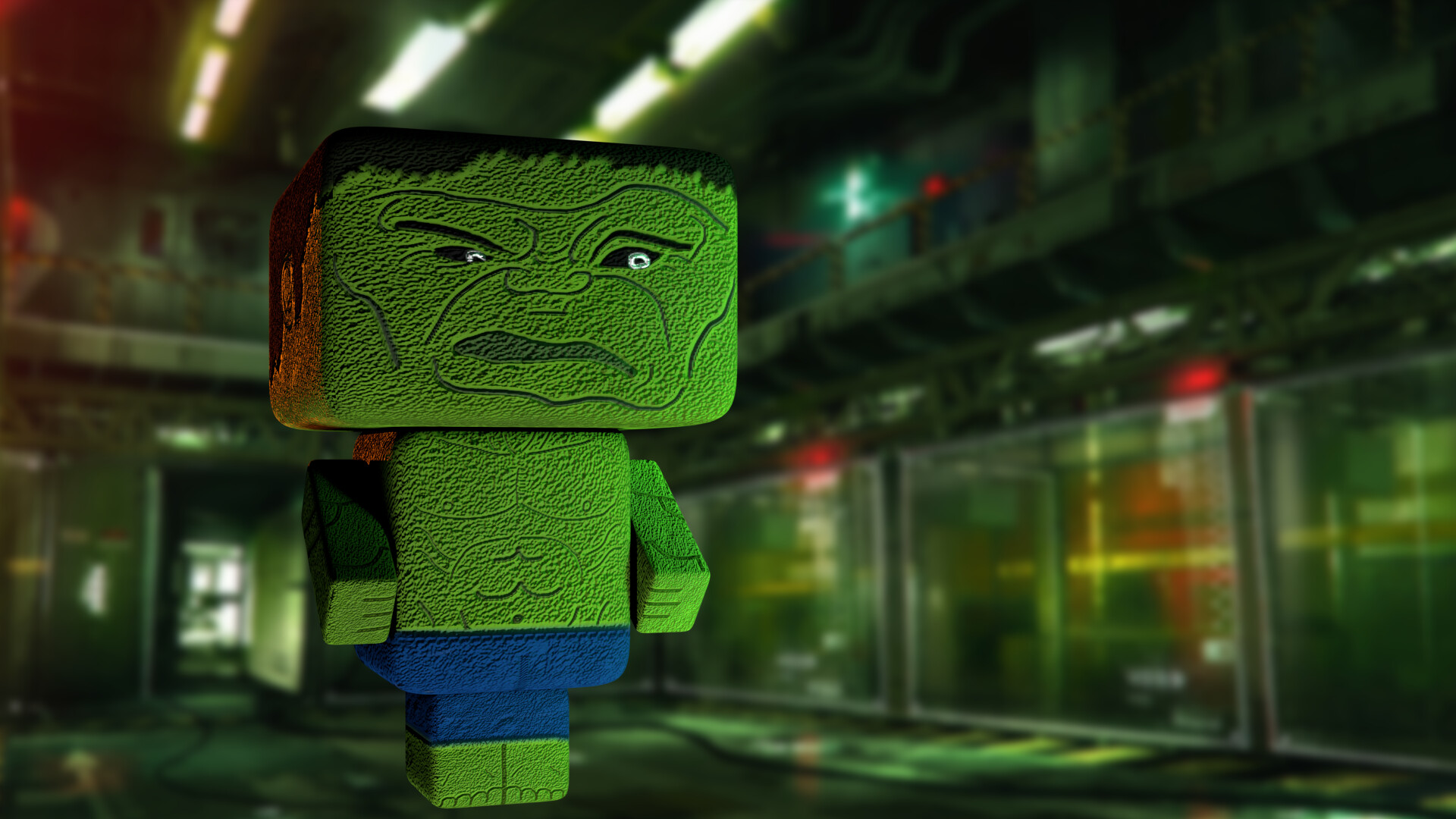 ArtStation - Cube Hulk