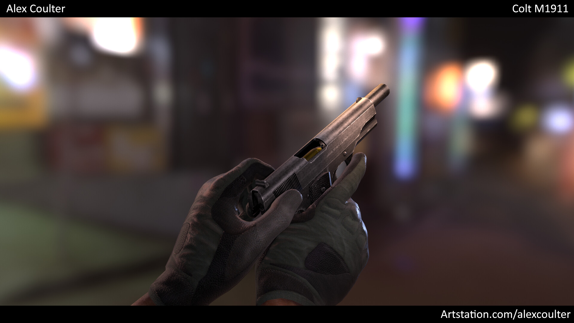 Alex Coulter - Colt M1911 | Animation