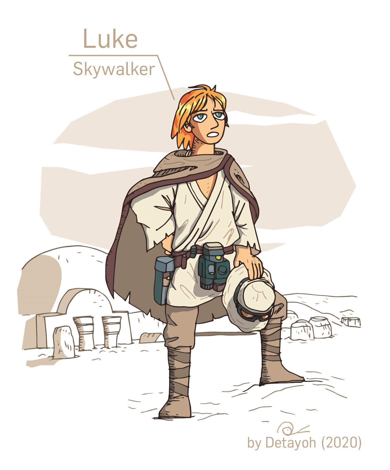 ArtStation - Luke Skywalker