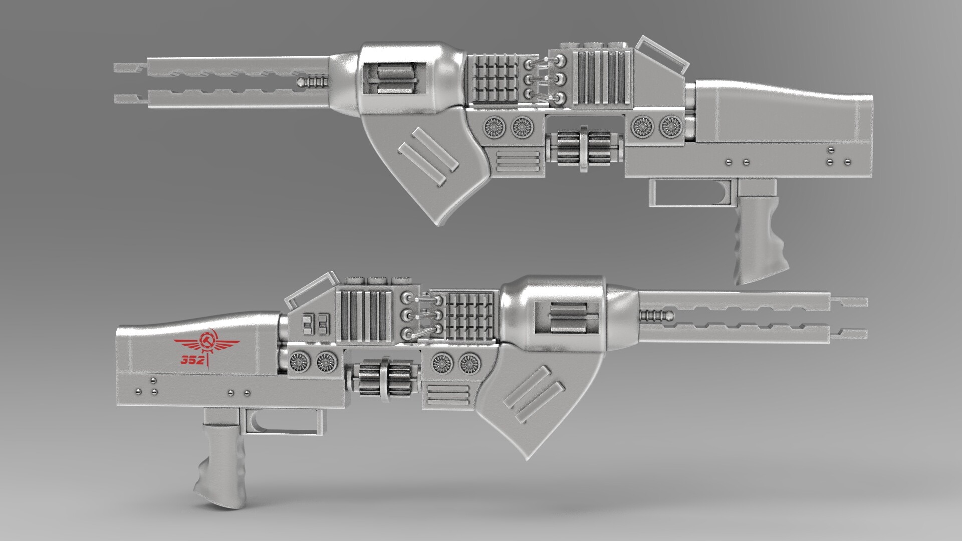 ArtStation - Original - Object 79 "Molniya" Prototype Railgun