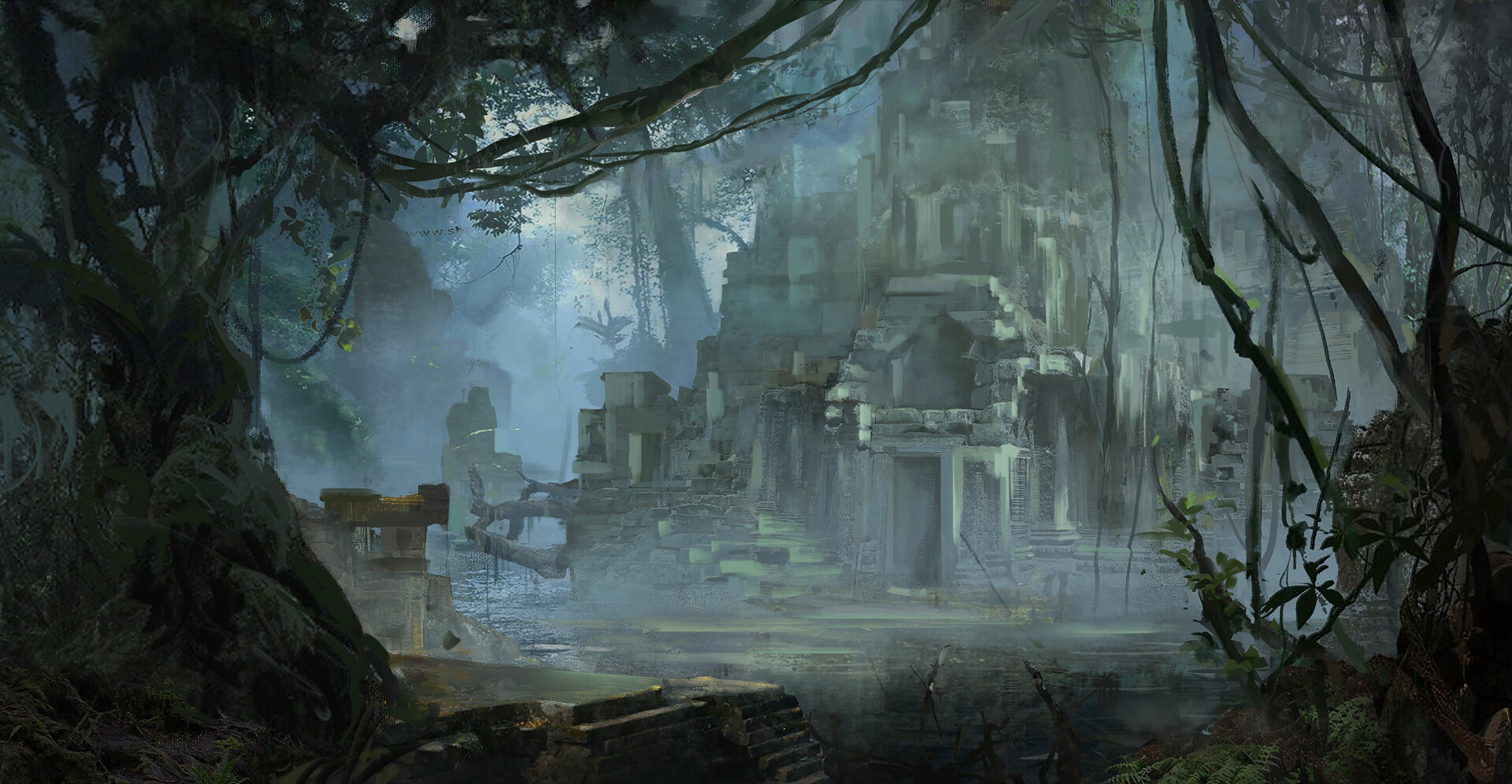 ArtStation - Ancient temple