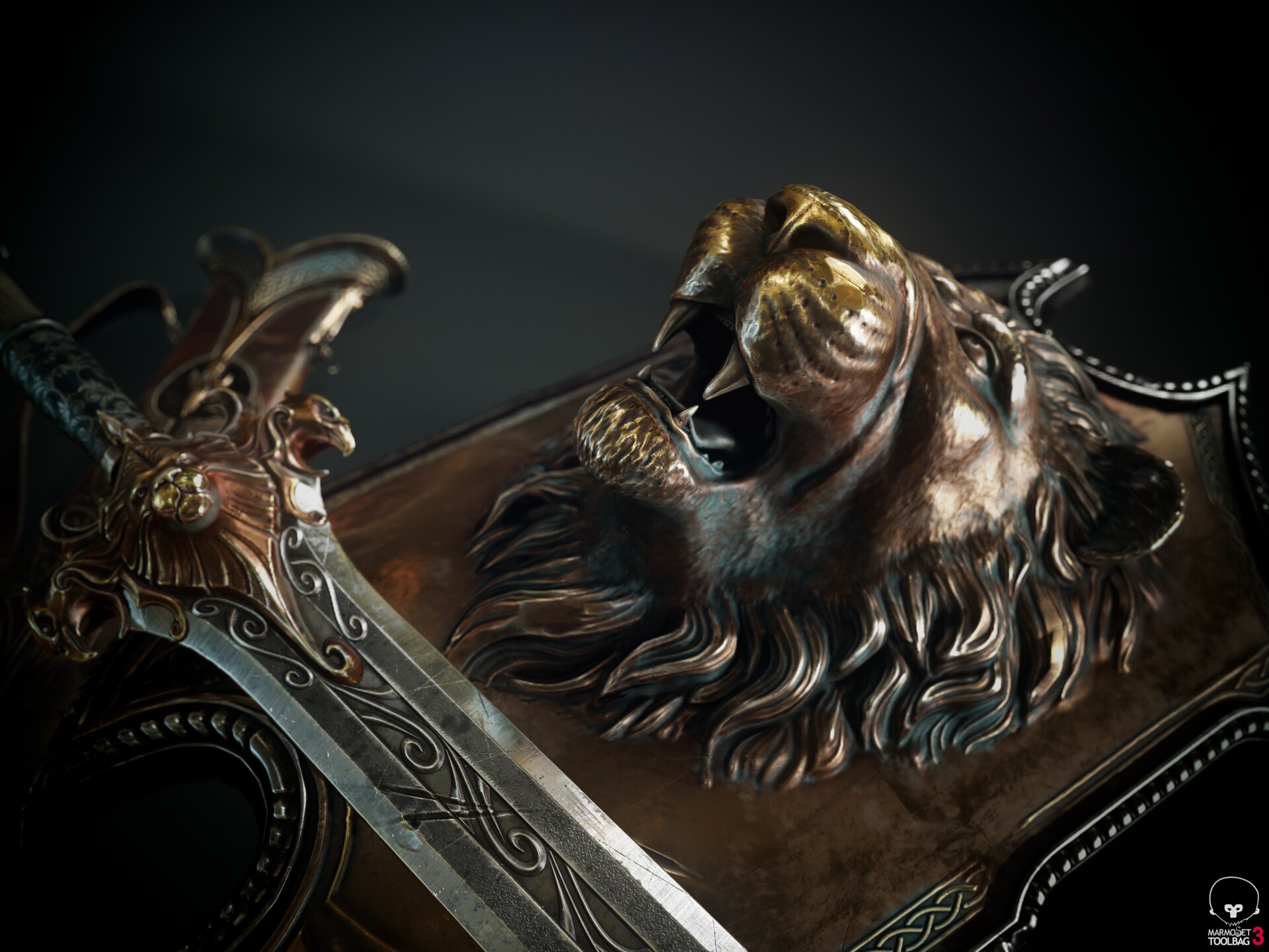 Pogar Marius - Lion Sword