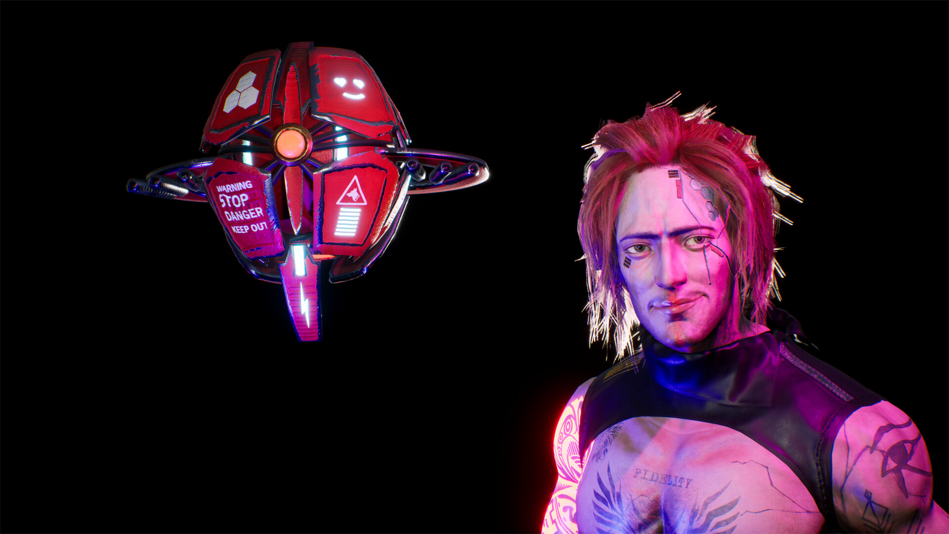 ArtStation - Cyber boy