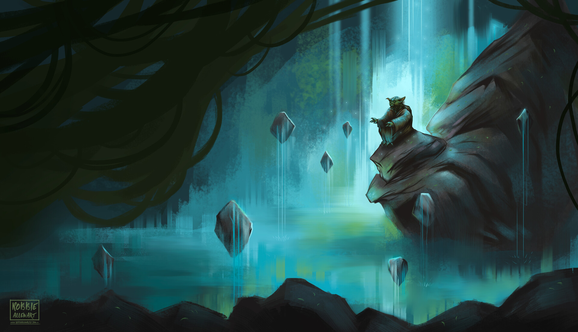 Yoda by Robbie Allen : r/ImaginaryJedi