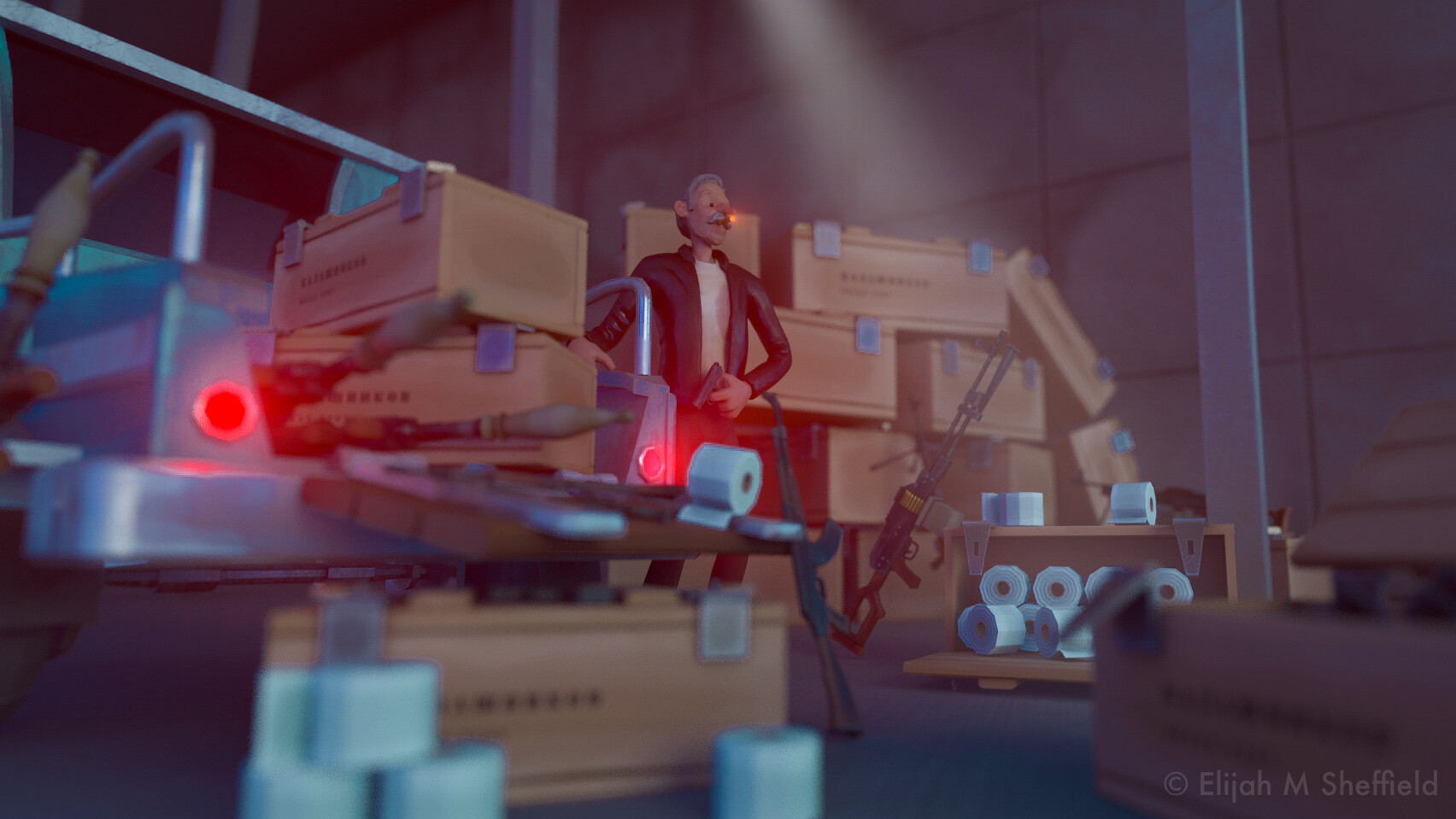 ArtStation - Capitalizing on Catastrophe, Elijah Sheffield