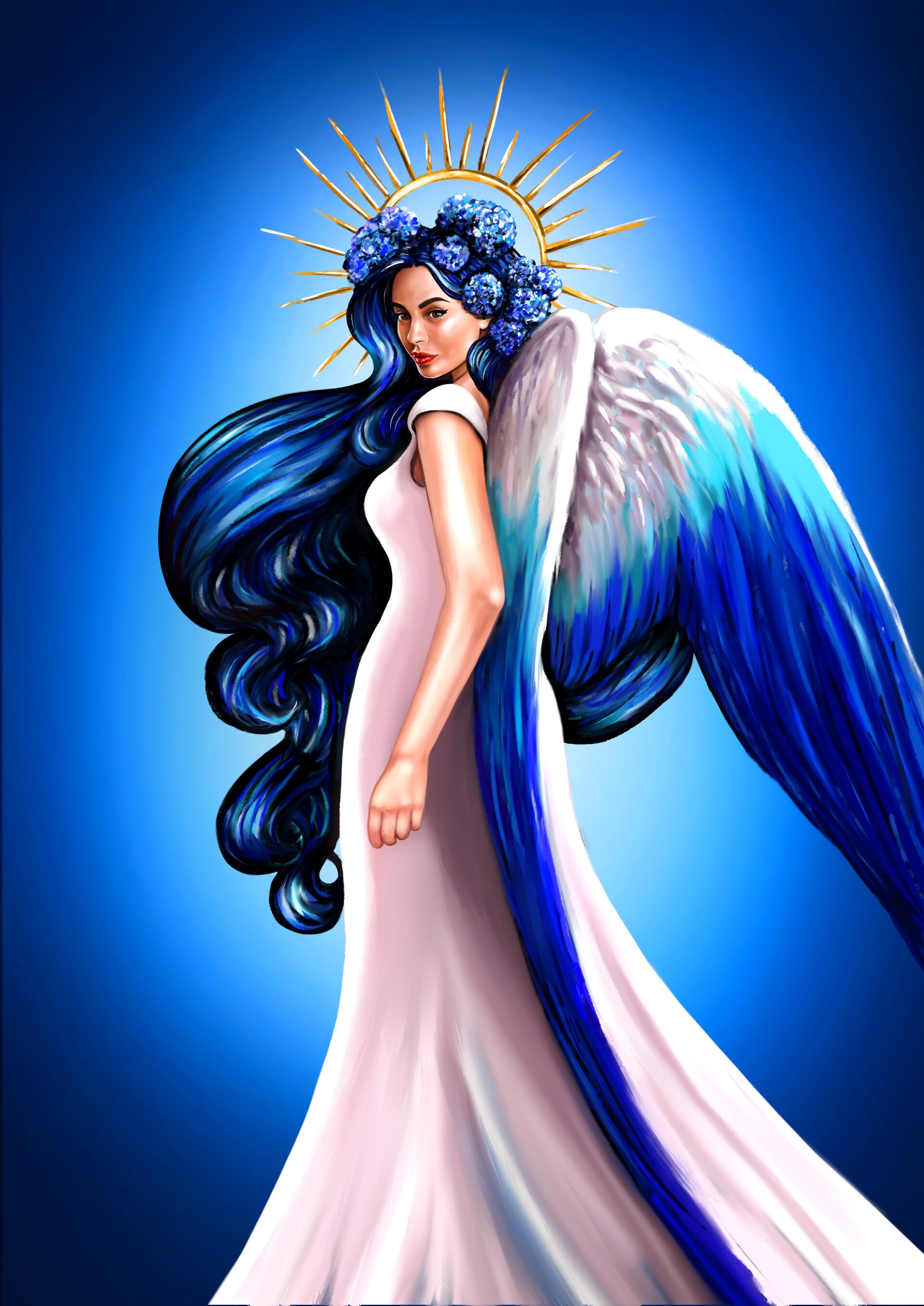 ArtStation - Blue Angel