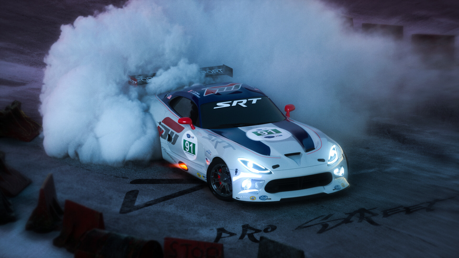 SynthaImage - Viper's burnout